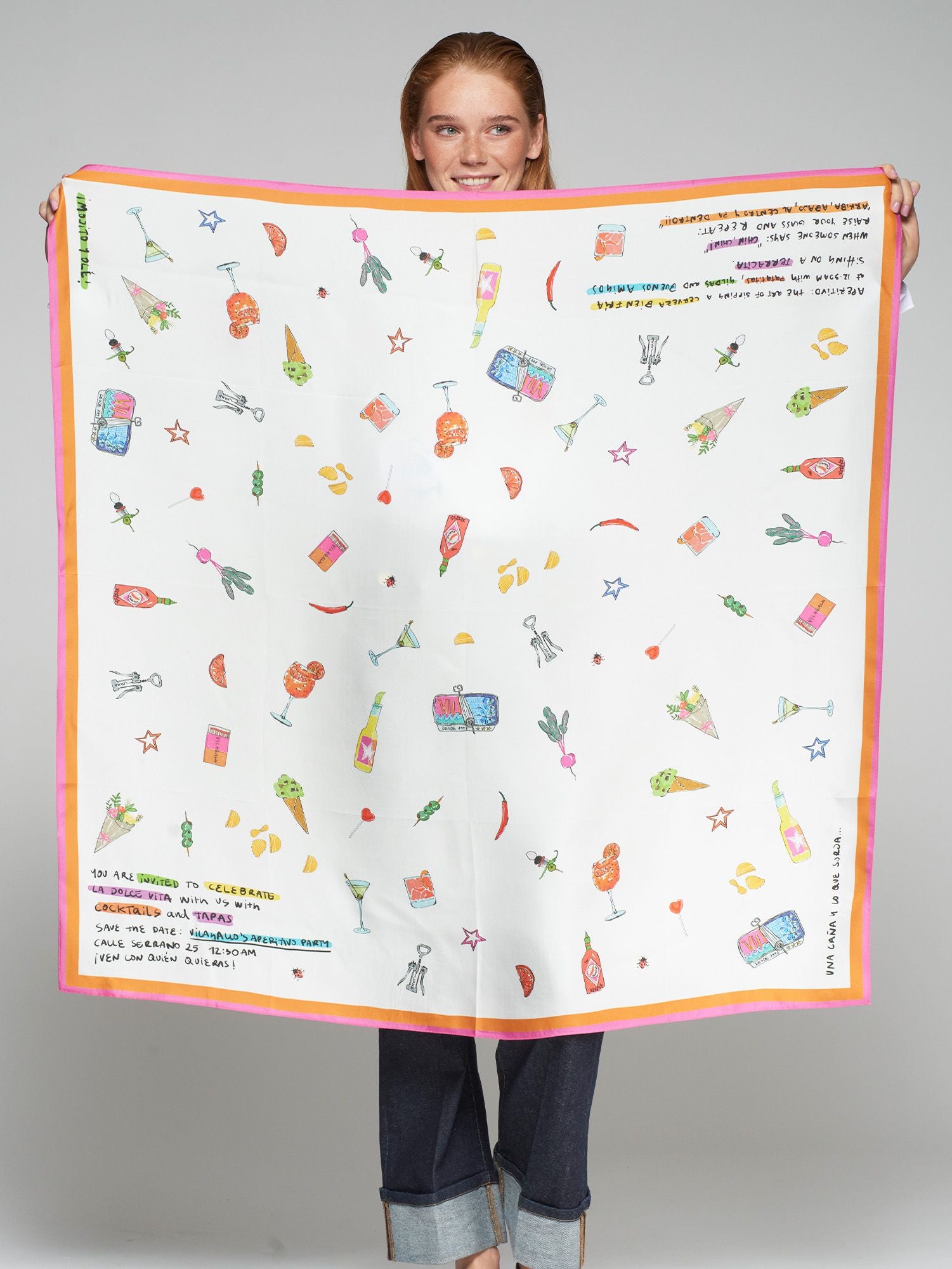 Vilagallo Silk Scarf – amelineshoppe
